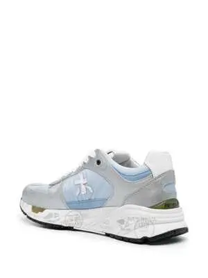 Premiata Mased Leather Sneakers - Blue