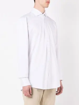 BOSS Hank Spread Shirt - White