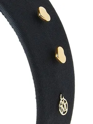 MAISON MICHEL Miwa Heart-studded Headband