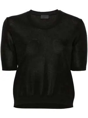 Moncler Logo-patch Short-sleeve Jumper