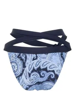 Marlies Dekkers Cache Coeur Paisley-print Bikini Bottom