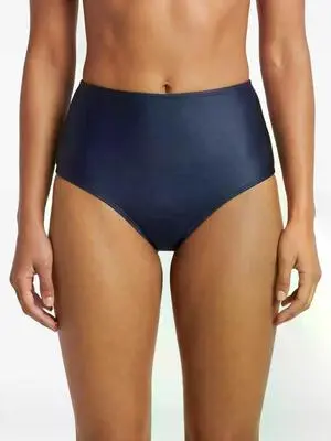 Marlies Dekkers Jet Set High-waisted Bikini Bottom - Blue