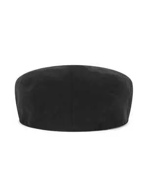 Dolce & Gabbana Cotton Flat Cap - Black