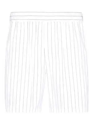 Dolce & Gabbana Striped Poplin Bermuda Shorts