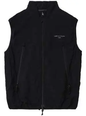 Comme Des Garçons Logo-patch Gilet