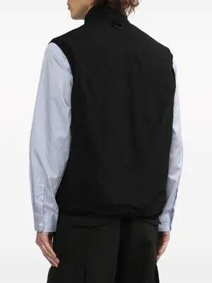 Comme Des Garçons Logo-patch Gilet
