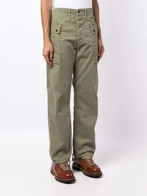 Ralph Lauren Herringbone Field Cargo Trousers - Green