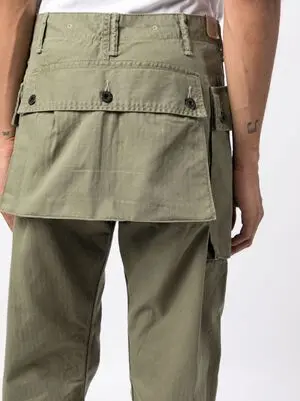 Ralph Lauren Herringbone Field Cargo Trousers - Green