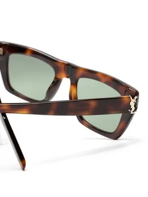 Saint Laurent Sl M131 Sunglasses - Brown