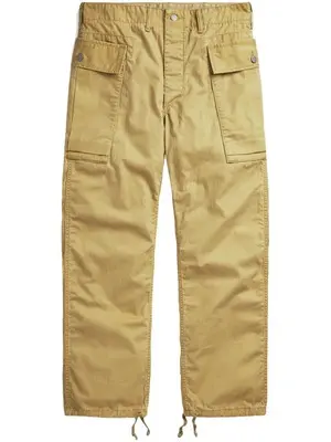 Ralph Lauren Herringbone Twill Cargo Trousers - Neutrals