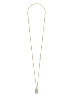 Dolce & Gabbana Logo-engraved Necklace - Gold