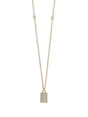 Dolce & Gabbana Logo-engraved Necklace - Gold