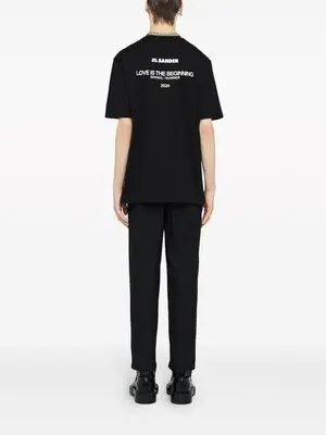 JIL SANDER Logo-print Cotton T-shirt