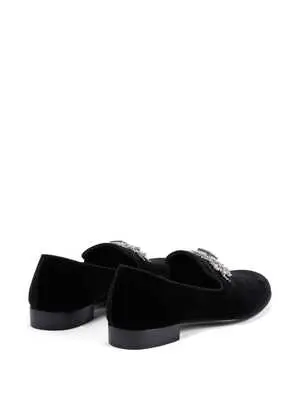 GIUSEPPE ZANOTTI Euphemiee Velvet Loafers