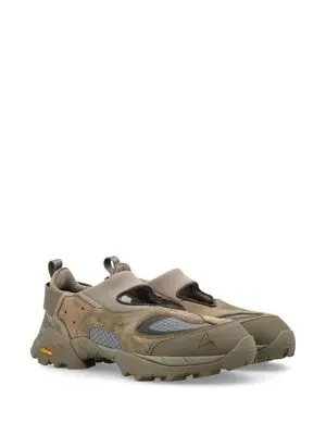 ROA Rozes Panelled Sneakers - Brown