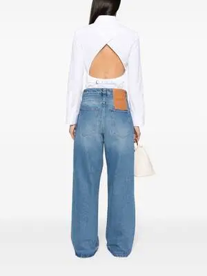 Jacquemus Nîmes Wide-leg Jeans - Blue