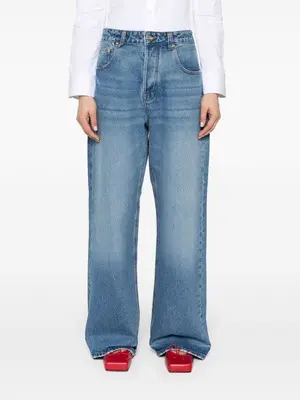 Jacquemus Nîmes Wide-leg Jeans - Blue