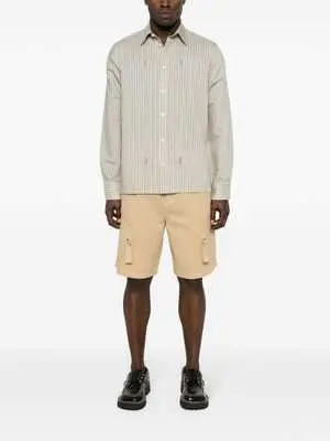 Jacquemus Marrone Cotton Shorts