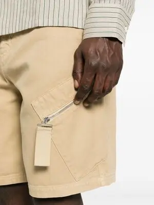 Jacquemus Marrone Cotton Shorts