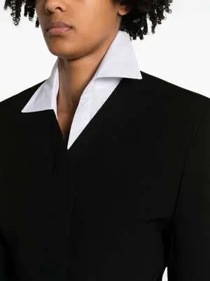 Jacquemus La Robe Cubo Blazer Minidress - Black