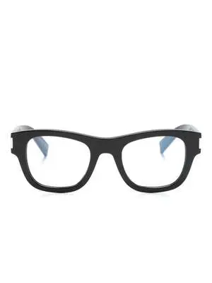 Saint Laurent Wayfarer-frame Glasses - Black