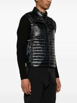 Moncler Ollon Down-feather Padded Gilet - Black