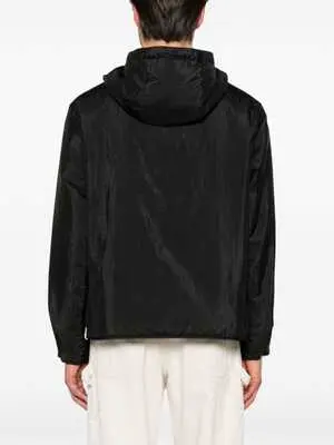 JIL SANDER Padded Hooded Jacket - Black