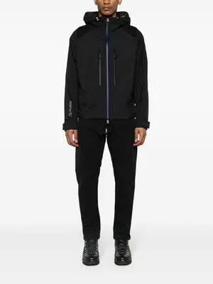 Moncler Zip-up Hooded Jacket - Black