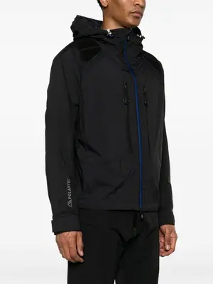 Moncler Zip-up Hooded Jacket - Black