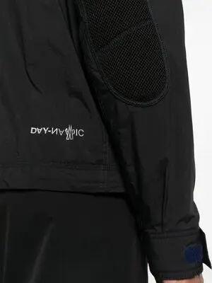 Moncler Zip-up Hooded Jacket - Black