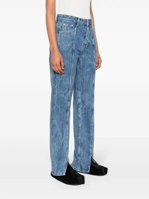 Lvir Wrinkled Detailed Jeans