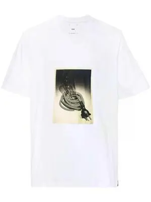 OAMC Logo-print Cotton T-shirt - White
