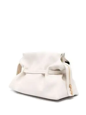 Off-White Zip Tie Clutch - Neutrals