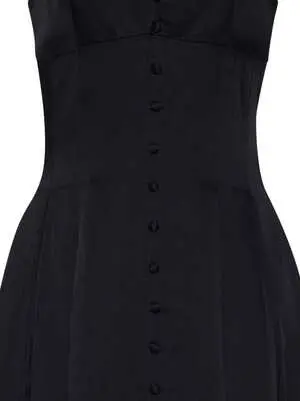 Adam Lippes Rickie Satin Midi Dress