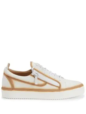 Giuseppe Zanotti Contrast Stitching Sneakers For Men