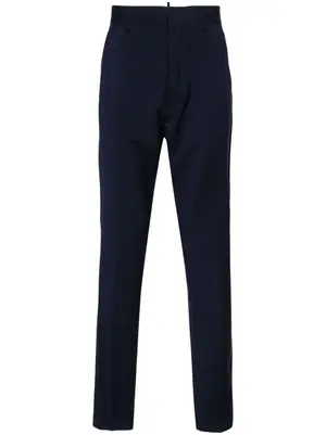 Dsquared2 Tapered Virgin Wool Trousers