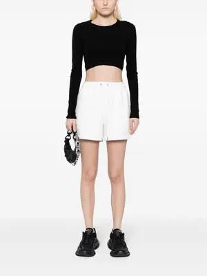 KIMHEKIM Drawstring-waist Cotton Shorts