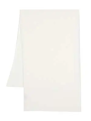 Fabiana Filippi Sequin-detail Open-kinit Scarf - White