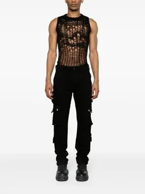 Rick Owens Open-knit Tank Top