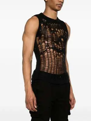 Rick Owens Open-knit Tank Top