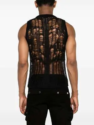 Rick Owens Open-knit Tank Top