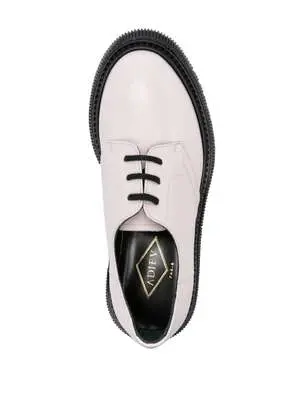 ADIEU PARIS Type 132 Leather Derby Shoes - Pink