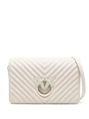Pinko Textured Cross Body Bags