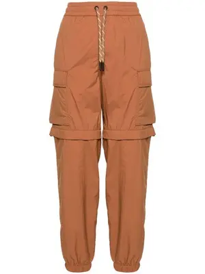 Moncler Detachable-leg Cargo Trousers - Brown