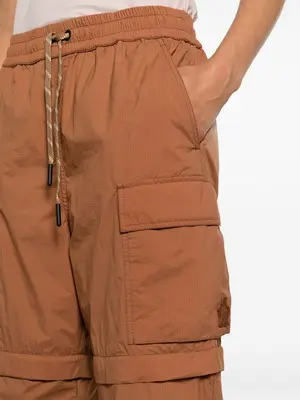 Moncler Detachable-leg Cargo Trousers - Brown