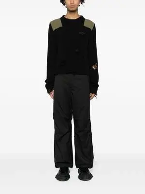 MAHARISHI X Jean-michel Basquiat Wide-leg Trousers