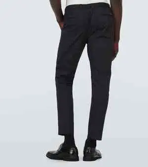 Dolce & Gabbana Cotton-blend Suit Trousers - Blue