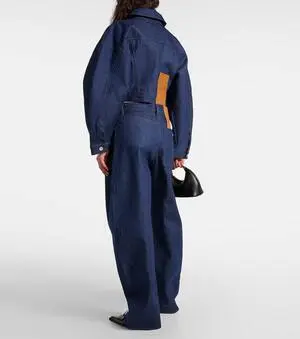 Jacquemus Ovalo High-rise Wide-leg Jeans