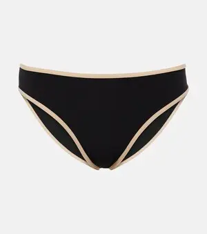 TOTEME Jersey Bikini Bottoms - Black