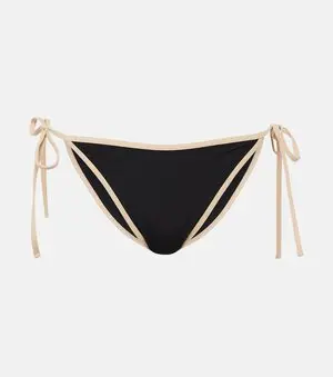 TOTEME Jersey Bikini Bottoms - Black